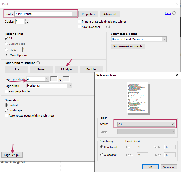 Make A DIN A3 PDF File From Two DIN A4 PDF Files 7 PDF